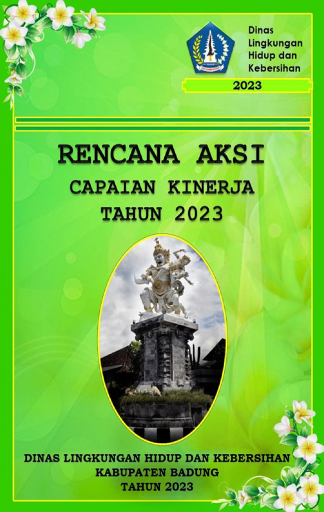 RENCANA AKSI 2023 DLHK | Dislhk Badung